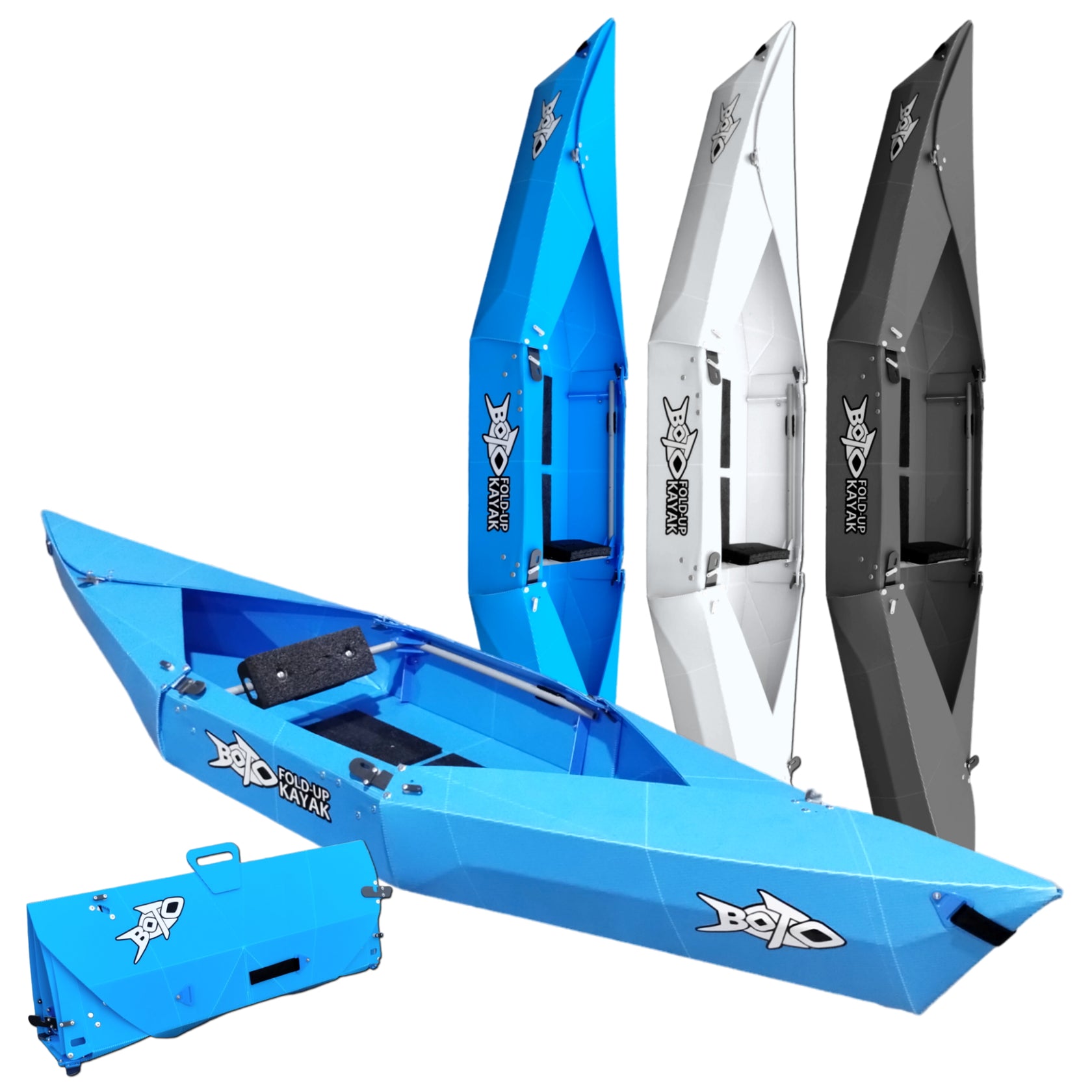BOTO Foldable Kayak | Origami - 2 minute assembly | Folding Portable K ...