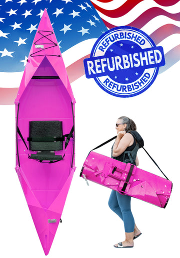 Tucktec Folding Kayaks: Store Anywhere, on the water in minutes.