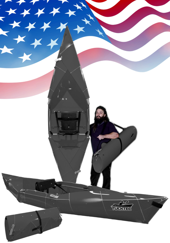 Tucktec Folding Kayaks: Store Anywhere, on the water in minutes.