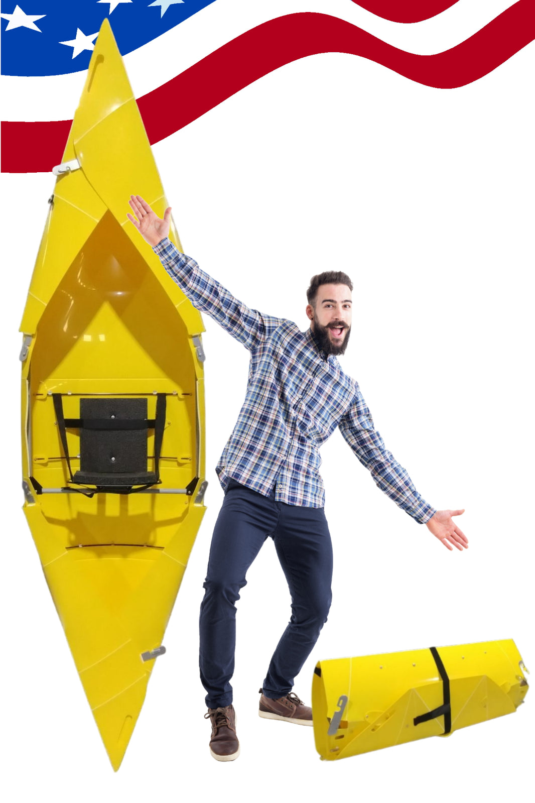 Tucktec Folding Kayaks: Store Anywhere, on the water in minutes.